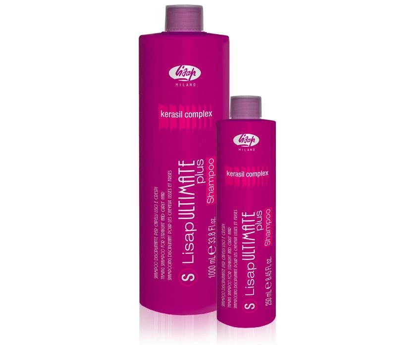 Lisap Ultimate Plus Shampoo Disciplinante per capelli lisci e crespi